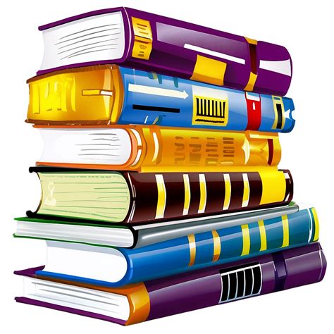 Download College Textbook Stack Png 96