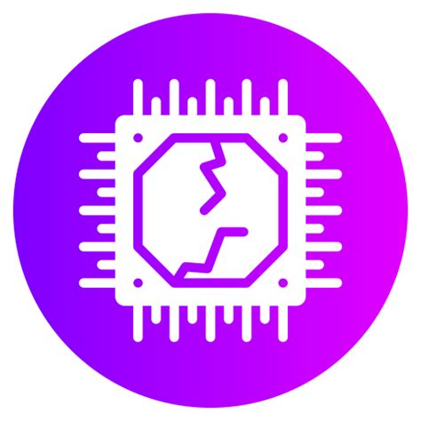 Processor Generic Gradient Fill Icon