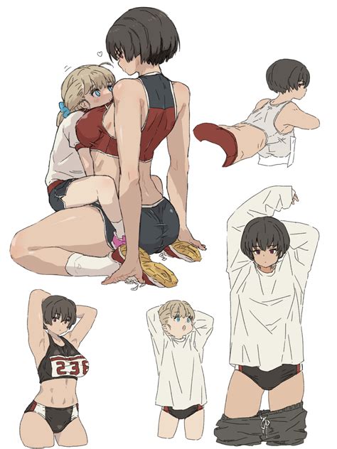 Kei And Rika Original Drawn By Mk Danbooru