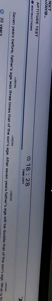 Nxt Wave Aptitude Test Instructions 1 18 28 Studyx