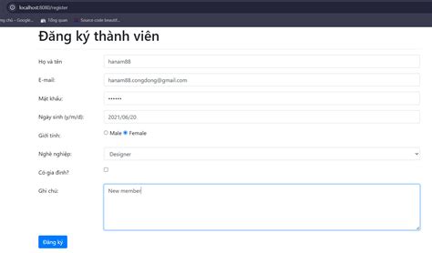 Tìm Hiểu Về Form Trong Thymeleaf