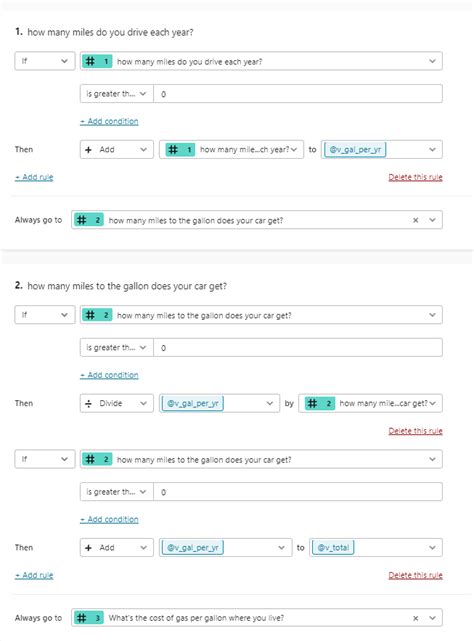calculating variables into recall information community