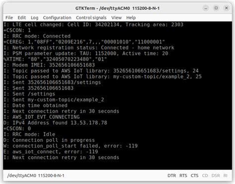 Aws Iot Sample Nordic Qanda Nordic Devzone Nordic Devzone