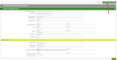 Creating Multiple Doping Control Forms From A Testing Order Adams Help Center