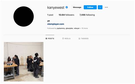 Kanye West Official Instagram