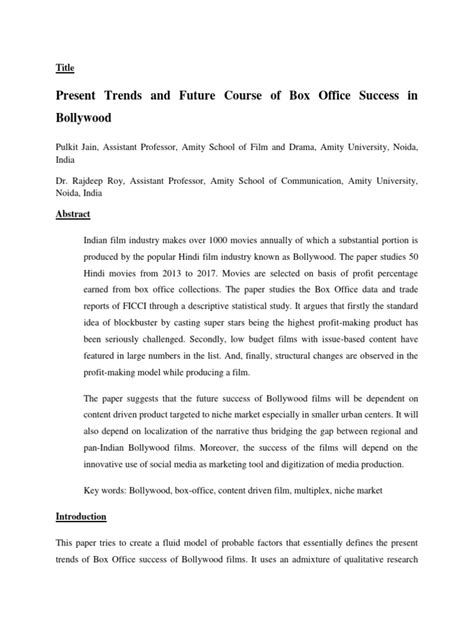 Pulkit Jain Dr Rajdeep Pdf Box Office Cinema Of India