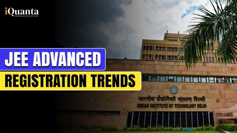 Jee Advanced Registration Trends Iquanta
