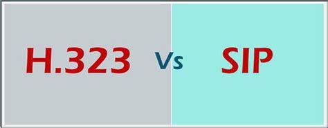 difference between h 323 and sip with comparison chart tech differences