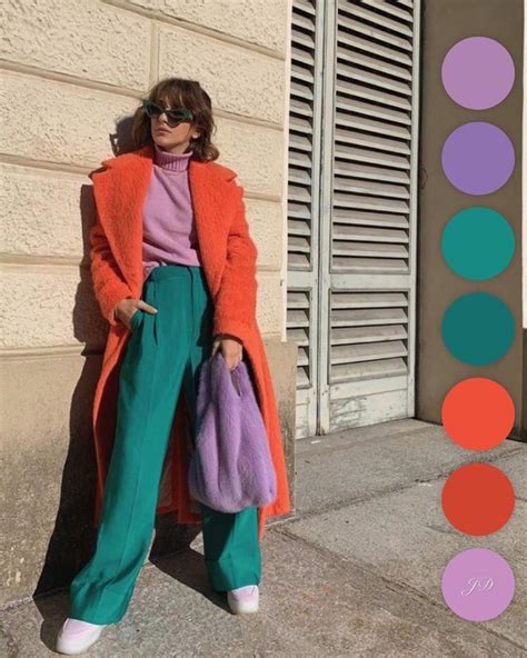 Colors Outfits Fashion Color Blocking Outfits Color Combos Outfit Color Outfits Colour