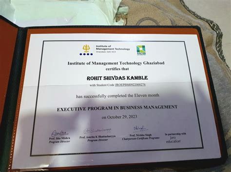 rohit kamble cspo® on linkedin executiveleadership mbajourney skilldevelopment