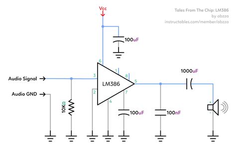 Tales From The Chip Lm386 Audio Amplifier 6 Steps With Pictures