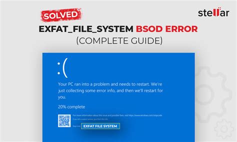 Fixed EXFAT FILE SYSTEM Error BSOD Windows