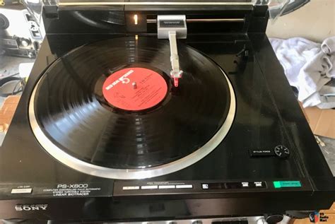Sony Ps X800 Turntable New Belts Working Properly Photo 4356624 Us Audio Mart