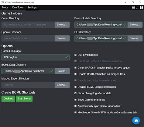 cant export mods please help me · issue 414 · nicenenerd bcml · github