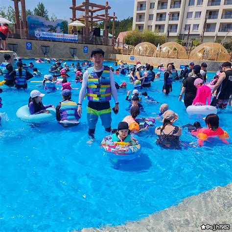 숙소추천 💙역대급 워터파크 시설의 리조트💙 수영장에 스파까지 있어😁 온 가족이 즐기기 좋은 곳