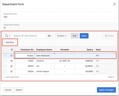 Oracle Apex Add Interactive Grid Into A Form • Vinishdev