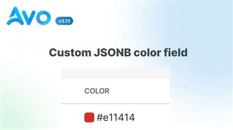 Avo On Linkedin Custom Jsonb Color Field Avo For Rails Tutorial