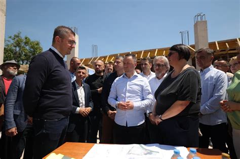 Hristijan Денеска извршивме увид на градежните активности за изградба на нова детска градинка