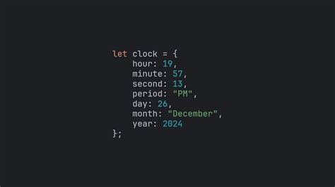 Dynamic Javascript Clock Animated Wallpaper — Wallpaper Engine Space