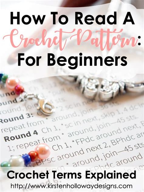 How To Read A Crochet Pattern Terms Explained For Beginners Artofit