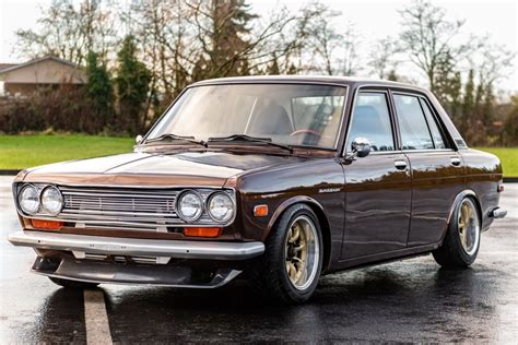 Sr20det Powered 1972 Datsun 510 4 Door Sedan 5 Speed For Sale On Bat