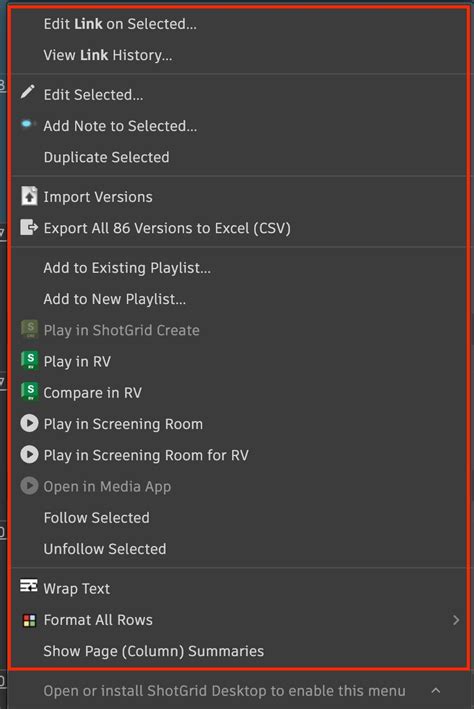 Remove Items From Right Click Menu In Browser Flow Production