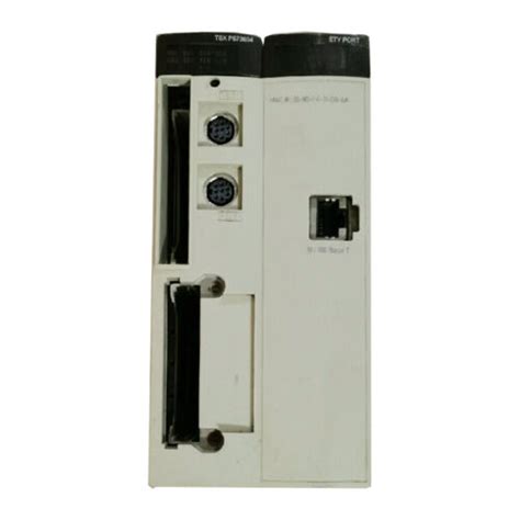 Modicon Unity Processor Turbo Control Solutions