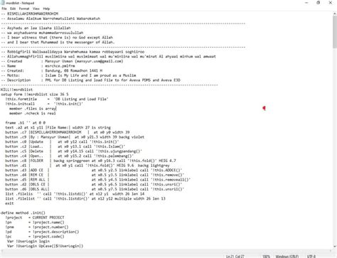 Mansyur Usman On Linkedin Pml For Dblisting And Load File In Aveva E3d