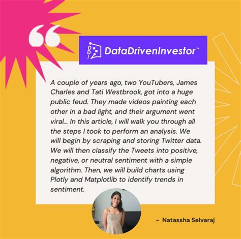 natassha selvaraj shares how to conduct a twitter sentiment analysis with python read more