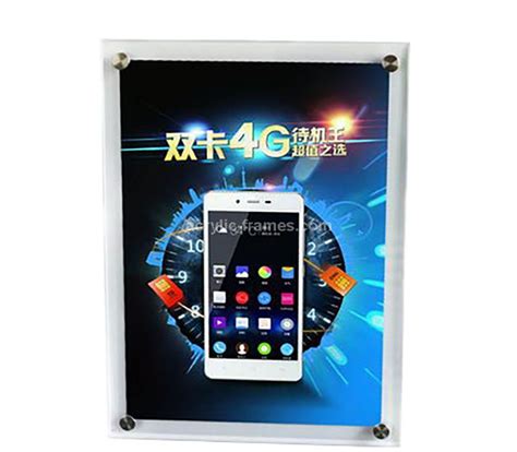Wholesale Custom Plexiglass Floating Poster Frame