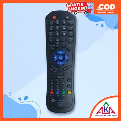 Jual Remote Digital MTX GRD Receiver HD MPEG2 MPEG4 Matrix Garuda Burger S1 S2 Shopee Indonesia