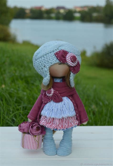 Купить или заказать Интерьерная текстильная кукла в интернет магазине на Ярмарке Мастеров Кукла