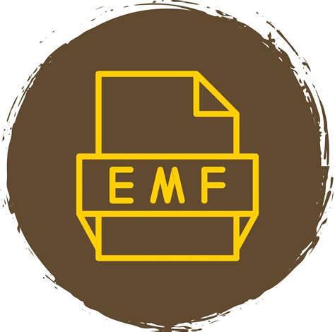 Emf File Format Icon 15711962 Vector Art At Vecteezy