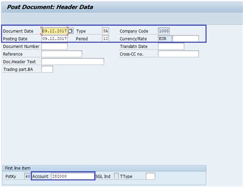 Sap Fi Post Document With Reference