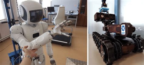 Ar 601m Humanoid Robot Left Crawler Type Servosila Engineer Robot