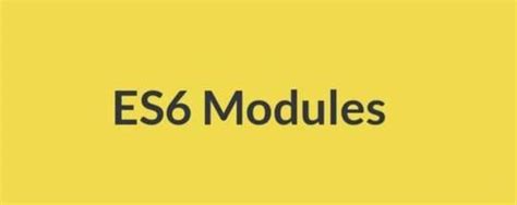 一文带你了解es6 Module 知乎