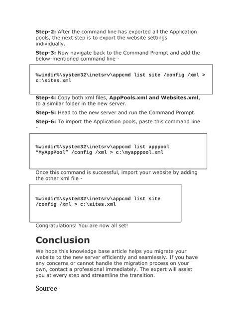 Ppt How To Migrate Iis Website To Another Server Powerpoint Presentation Id12489835