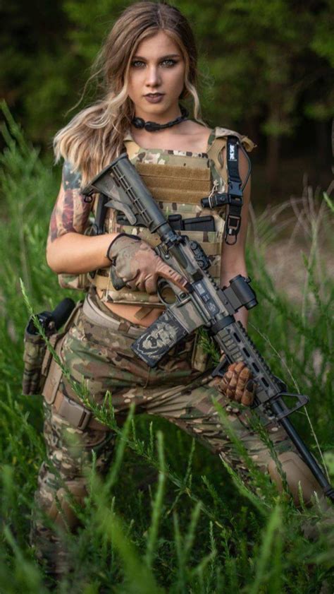Military Costumes Female Soldier Military Women Big Guns Armada N