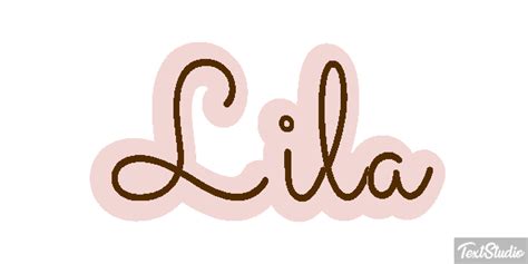 Lila Name Animated  Logo Designs