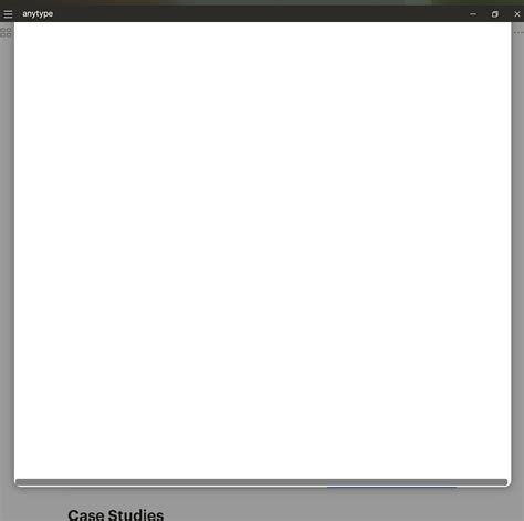 When Clicking Navigation It Shows Nothing Bug Cemetary Anytype