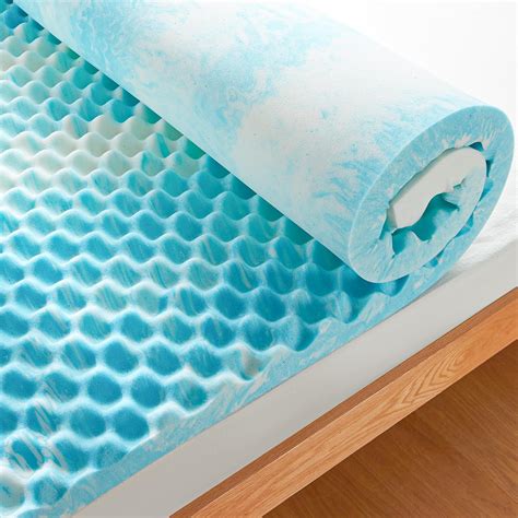 3 Inch Twin Xl Egg Crate Memory Foam Mattress Topper For Pressure