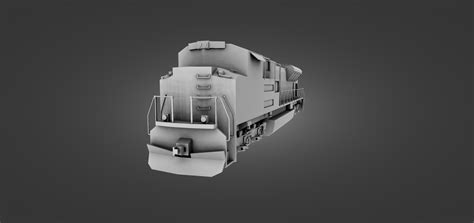 Stl File Emd Sd70ace Locomotive 🚂・3d Printable Model To Download・cults