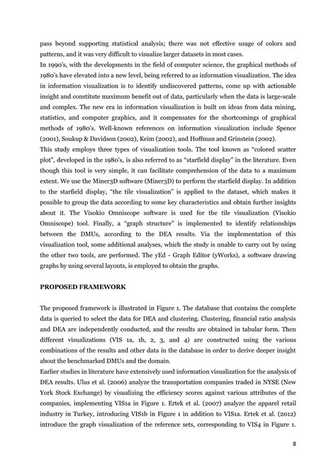 Industrial Benchmarking Through Information Visualization And Data