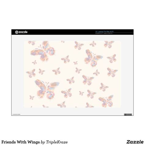 Butterfly Laptop Stickers And Skins Zazzle