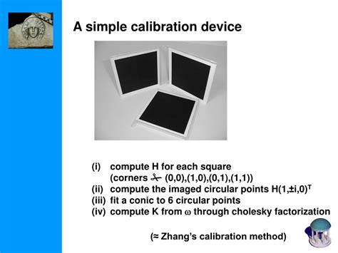 Ppt Camera Calibration And Single View Metrology Class 4 Powerpoint Presentation Id 672751