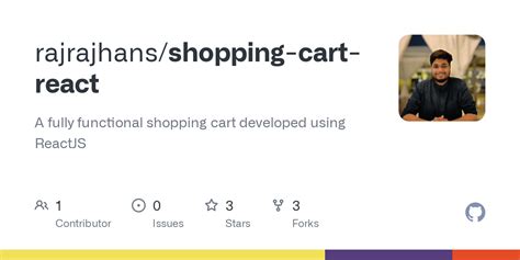 Github Rajrajhans Shopping Cart React A Fully Functional Shopping Cart Developed Using Reactjs