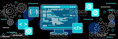 Application Development Vector Concept Stock Illustration Download