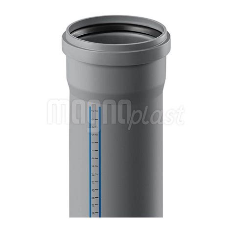 Pipe with socket (HTEM)