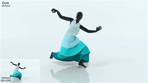 Style3d On Linkedin Subspace Preconditioned Gpu Projective Dynamics With Contact For Cloth