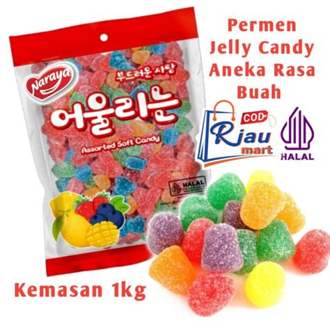Naraya Jelly Candy Assorted Soft Candy 1kg Shopee Singapore